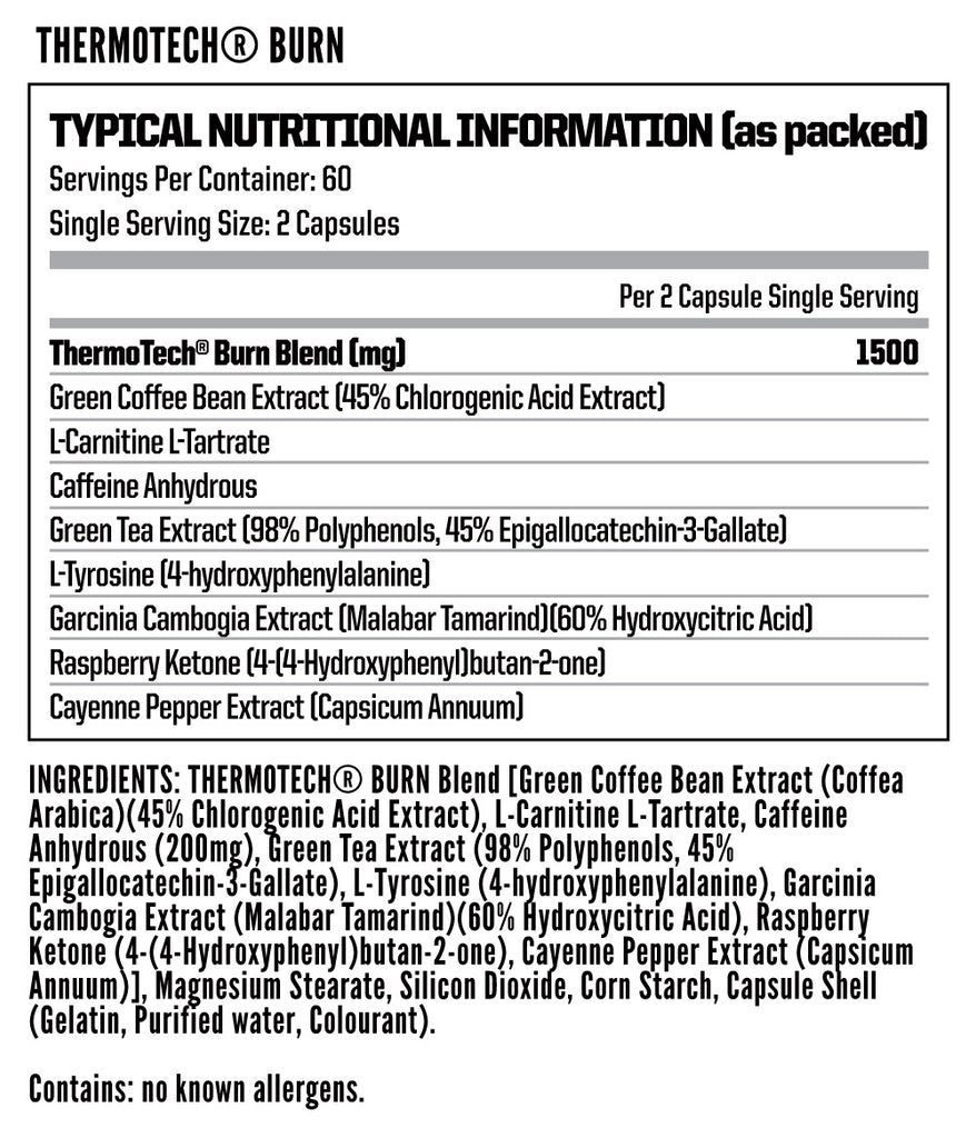 THERMOTECH® Burn – NUTRITECH Namibia Online