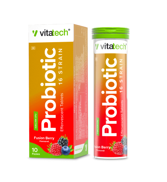 VITATECH® VITA+ Probiotic Effervescent – NUTRITECH Namibia Online